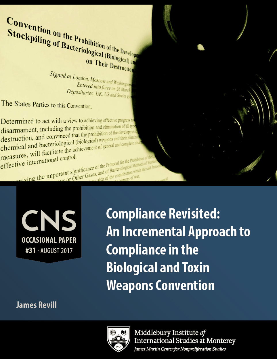 OP#31: Revisiting Compliance in the Biological Weapons Convention ...