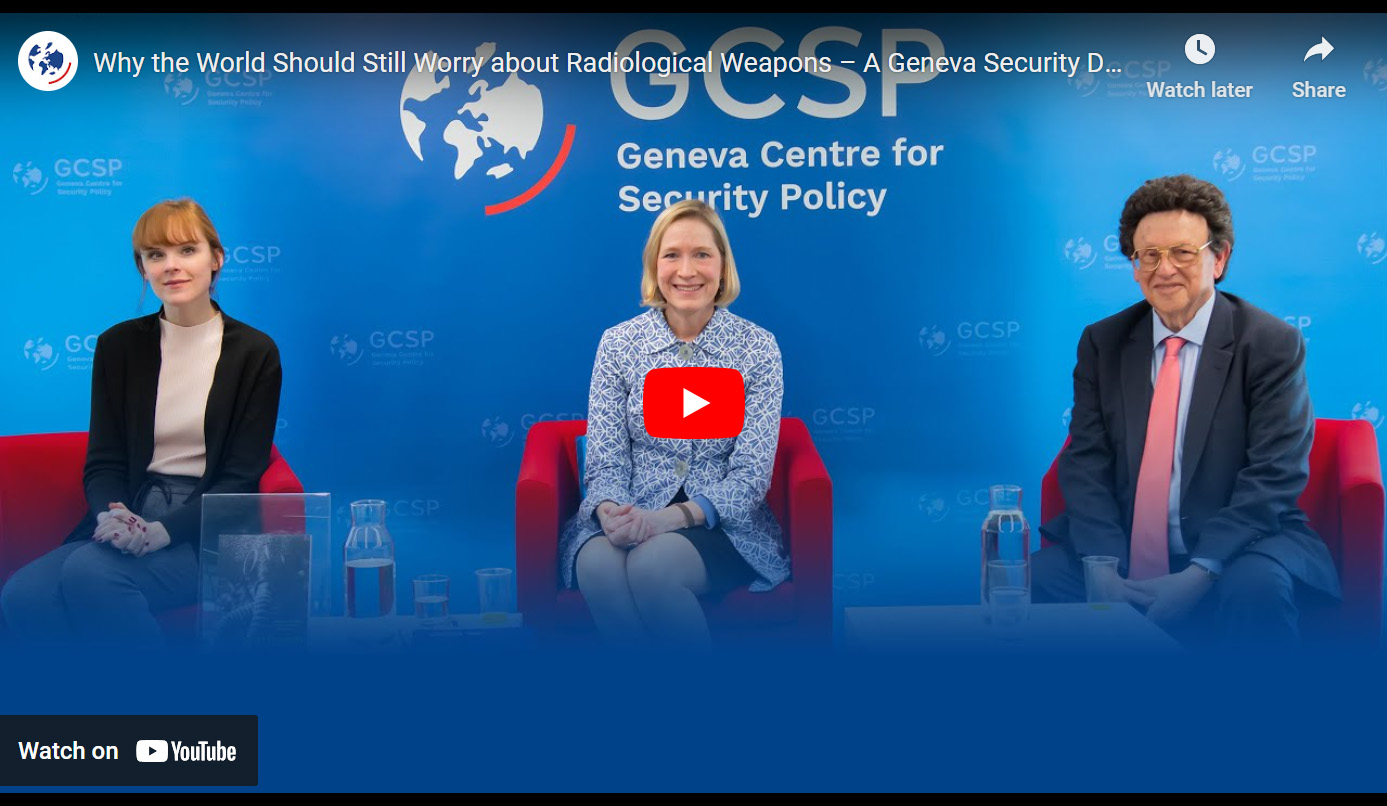 Death Dust: Why the World Should Still Worry about Radiological Weapons ...